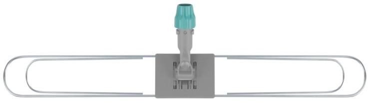 Reinforced metal and plastic frame for dusting